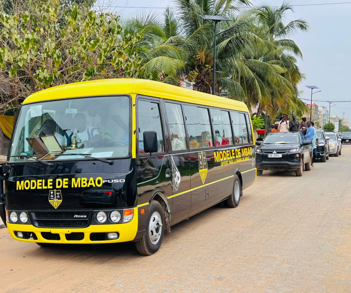 National 1 : le club Model de Mbao inaugure son nouveau bus – SUNUKER
